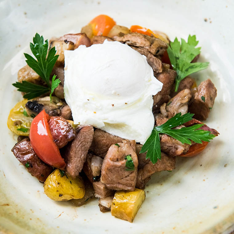 Aussie Lamb Hash with Poached Eggs | Aussie Beef & Lamb | Indonesia